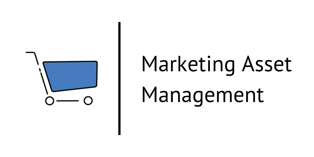 Marketing asset management software in online marketing web portal